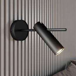 Sigma Wandspot Leda 1, einflammig, schwarz
