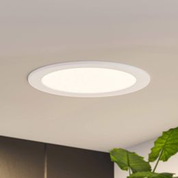 Prios LED-Einbaulampe Cadance, weiß, 22 cm, 3er-Set, CCT
