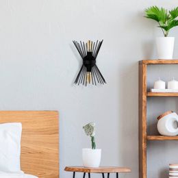 Opviq Wandleuchte Kirpi 3091 up/down Breite 23cm schwarz