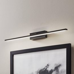 MCJ LED-Wandleuchte Miroir 60 cm schwarz 4000K
