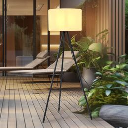 LUCANDE Terrassenleuchte Jaimy, 130 cm, Dreibein, Aluminium