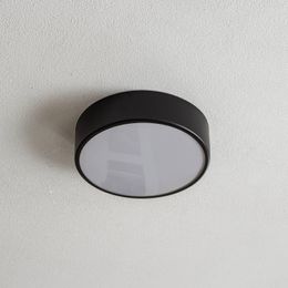 Deckenleuchte Cleo 300, IP54, Ø 30 cm schwarz