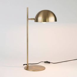 Holländer Tischleuchte Miro, goldfarben, Höhe 58 cm, Eisen/Messing