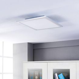LINDBY LED-Panel Livel, 2er-Set, CCT, 40 cm x 40 cm, Remote