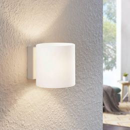 LINDBY Nanda Glas-Wandleuchte, rund