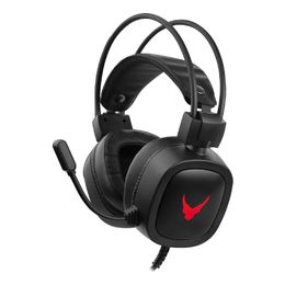 Varr VH6020B Over-Ear Gaming-Kopfh&ouml;rer mit Mikrofon und LED-Hintergrundbeleuchtung Schwarz