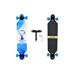 Twin Tip Skateboard Longboard Elk 8 Lagen, ABEC 11