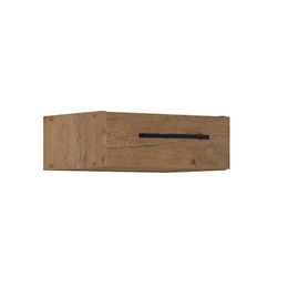 K&uuml;chen-Preisbombe Vigo Unterbau Schubkasten 40 cm f&uuml;r H&auml;ngeschrank Eiche Lancelot Matera Grau