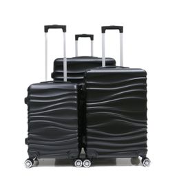 Reisekoffer Koffer 3 tlg Hartschale Trolley Set Kofferset Handgep&auml;ck
