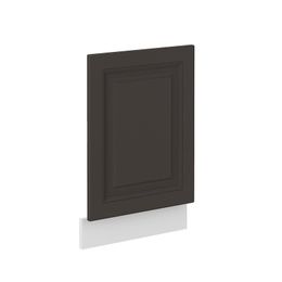 K&uuml;chen-Preisbombe Frontblende f&uuml;r integrierten Geschirrsp&uuml;ler 45 cm Stilo Grau K&uuml;che Landhaus