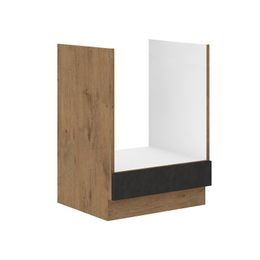 K&uuml;chen-Preisbombe Vigo Herdunterschrank 60 cm Eiche Lancelot Matera Grau K&uuml;chenzeile K&uuml;chenblock