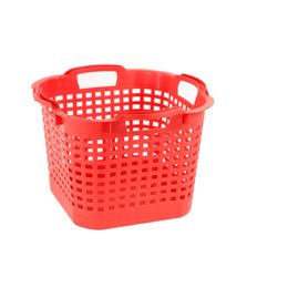 GreenLife Uni-Korb 25 kg, 10 St&uuml;ck, drehstapelbar, rot