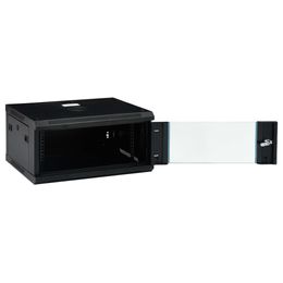 vidaXL 4U Netzwerkschrank Wandmontage 19" IP20 600x450x285 mm