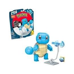 Mega Pok&eacute;mon-Bauspielzeug-Set Build & Show Schiggy f&uuml;r Kinder, Konstruktionsspielzeug 199 Teile