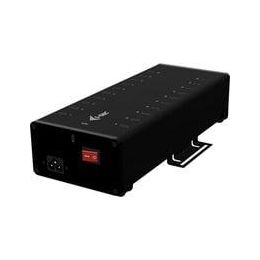 i-tec USB-C/USB-A Metal Charging+Data HUB,15W,20x USB-C,360W, USB-Hub schwarz