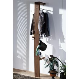 Garderobe Sheesham 36x32x200 smoked cherry gebeizt TORONTO #143