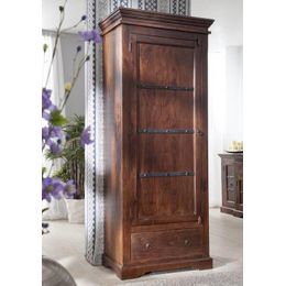 Schrank Akazie 80x40x193 nougat lackiert OXFORD #900