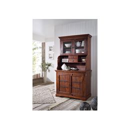 Buffet Akazie 106x60x196 nougat lackiert OXFORD #510