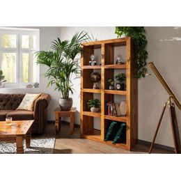Regal CUBUS Akazie 96x35x174 honig lackiert OXFORD #0336