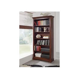 Regal Akazie 97x35x200 nougat lackiert OXFORD #421