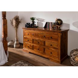 Kommode Akazie 145x49x85 honig lackiert OXFORD #0524
