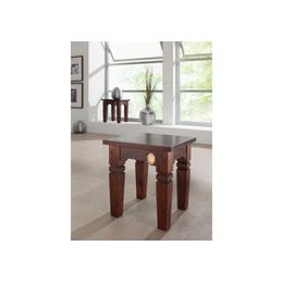 Hocker Akazie 42x42x45 nougat lackiert OXFORD #601