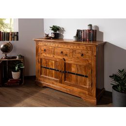 Kommode Akazie 120x40x90 honig lackiert OXFORD #0531