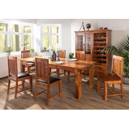 Esstisch Akazie 200x100x76 honig lackiert OXFORD #0606