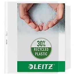 Leitz Prospekthüllen DIN A4 Genarbt Transparent 12 Mikron PP (Polypropylen) Öffnung rechts 4 Löcher 474 50 Stück