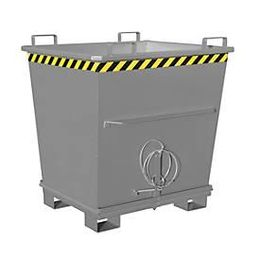 Bauer Klappbodenbehälter BKB 1000, grau