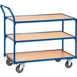 Fetra Tischwagen mit 3 Etagen, 850 x 500 mm