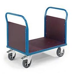 ROLLCART Doppelstirnwandwagen, 1000 x 700 mm, Tragkraft 1.200 kg
