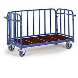 ROLLCART Dreiwandwagen, 1600 x 840 mm, Tragkraft 1.200 kg