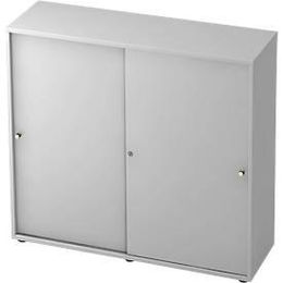 Schiebetürenschrank TOPAS LINE, 3 OH, lichtgrau/lichtgrau