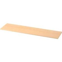 Abdeckplatte TOPAS LINE, für Regale und Schränke, B 1605 mm, Ahorn-Dekor
