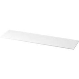 Abdeckplatte TOPAS LINE, für Regale und Schränke, B 1605 mm, weiß
