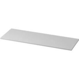 Abdeckplatte TOPAS LINE, für Regale und Schränke, B 1205 mm, lichtgrau