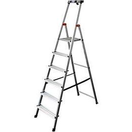 Krause Stufenstehleiter Safety, 6 Stufen