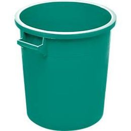 Tonne, aus HDPE, stapelbar 35 Liter, grün