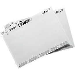 Durable Beschriftungsbogen Label Refill, perforiert, bedruckbar, B 200 x H 30 mm, 80 Schilder