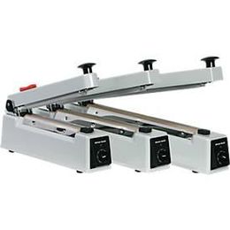Folienschweißgerät ECO Sealer 300, für Folien mit Stärke bis 150 μ, Schweißnahtlänge 300 mm, Leistung 500 W, mit Abschneider, Metall, grau