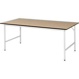 Rau Arbeitstisch, MDF-Platte, 2000 x 1000 x 800-850 mm