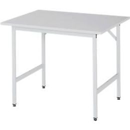 Rau Arbeitstisch, Melamin-Platte, 1000 x 800 x 800-850 mm