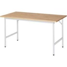 Rau Arbeitstisch, Buche-Platte, 1500 x 1000 x 800-850 mm