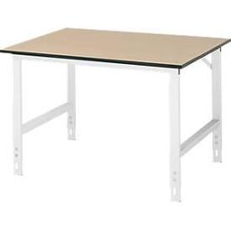 Rau Arbeitstisch, MDF-Platte, B 1250 x T 1000 x H 760-1080 mm