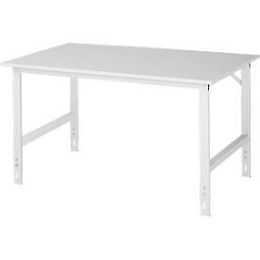 Rau Arbeitstisch, Melamin-Platte, B 1500 x T 1000 x H 760-1080 mm