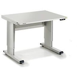 treston Arbeitstisch Serie WB, mit Elektromotor, höhenverstellbar, 1073 mm