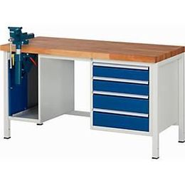 Rau Werkbank Serie 8185, B 1500 x T 700 x H 840 mm