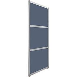 Stellwand gerade hoch, Anthrazit satiniert