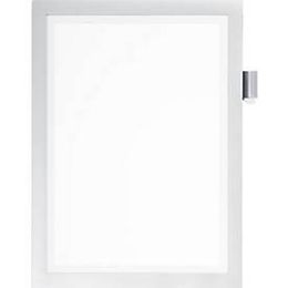 Durable Duraframe Informationsrahmen NOTE A4, magnetische Vorderseite, silber-metallic